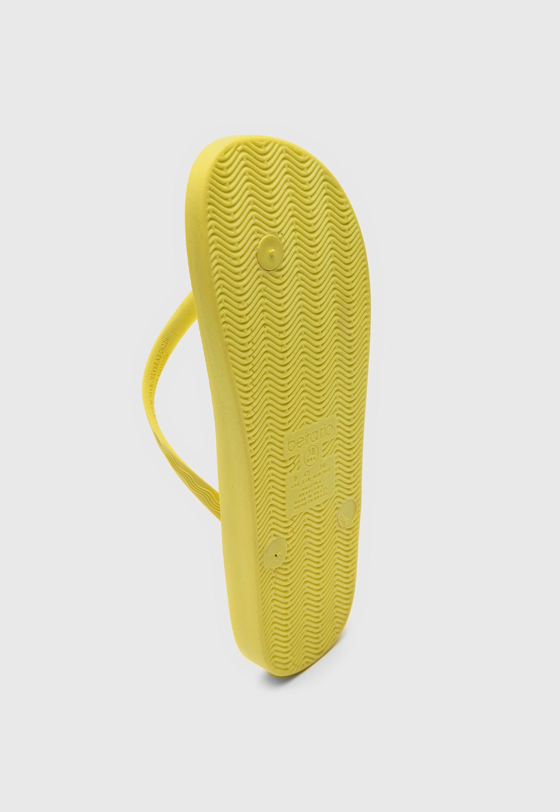 Chinelo Beira Rio Logo Amarelo - Compre Agora | Dafiti Brasil