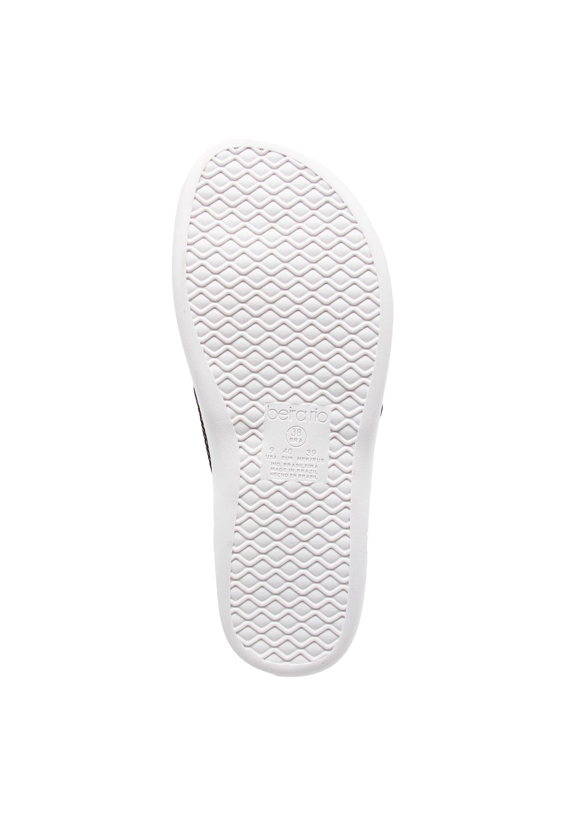 Chinelo Beira Rio Logo Cinza - Compre Agora | Dafiti Brasil
