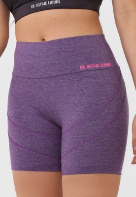Short COSTA RICA Pespontos Roxo - Compre Agora | Dafiti Brasil