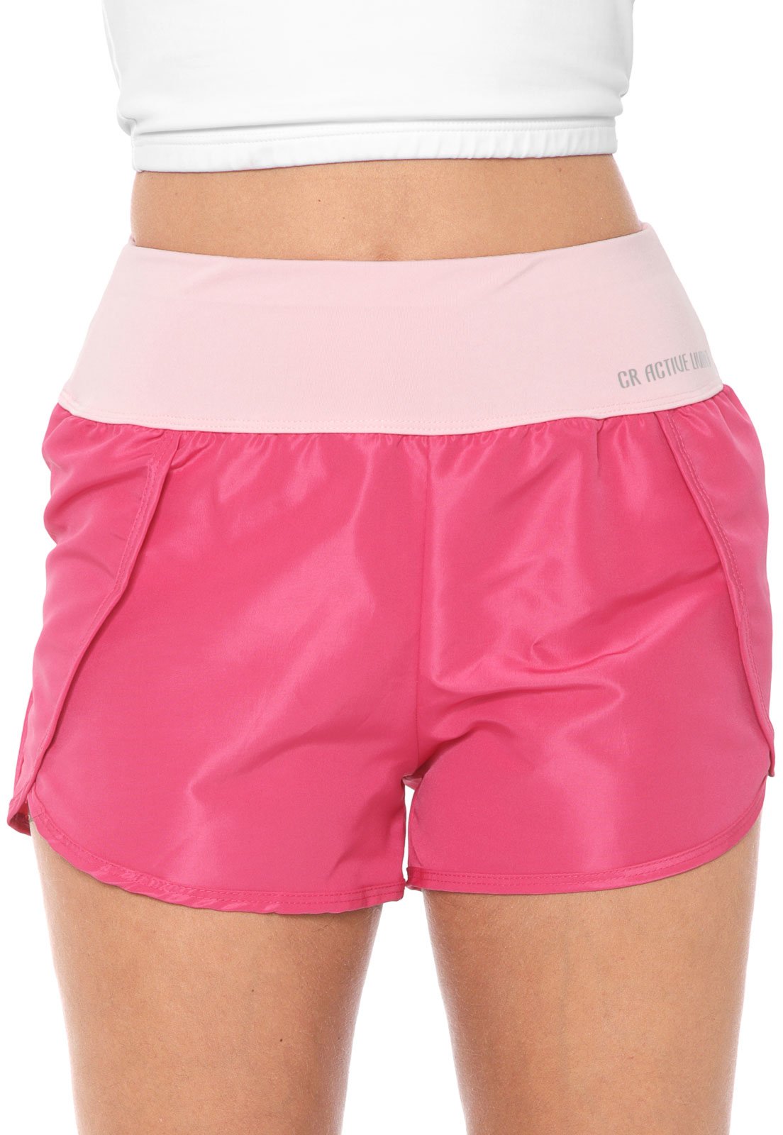 Short COSTA RICA Techno Light Rosa - Compre Agora | Dafiti Brasil