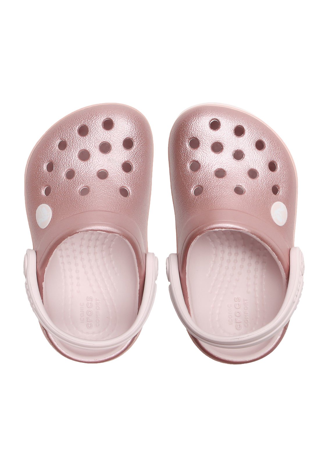 Babuche Crocs Menina Ice Pop Clog Rosa - Compre Agora | Dafiti Brasil