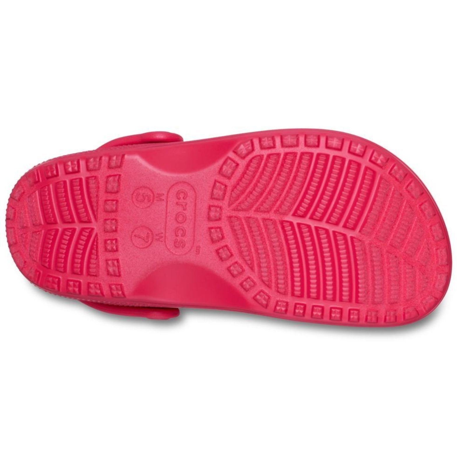 Sandália Crocs Classic Crafted Velvet Clog Digital Raspberry Vermelho ...