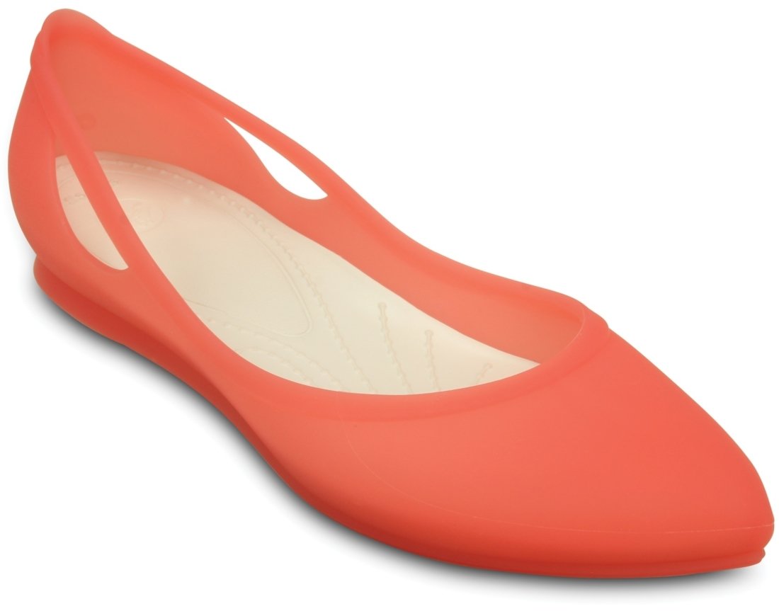 Sapatilha Crocs Rio Flat Coral - Compre Agora | Dafiti Brasil