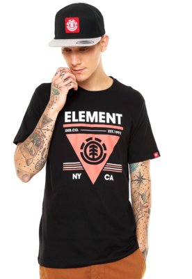 Camiseta Element Coverage Preta - Compre Agora | Dafiti Brasil