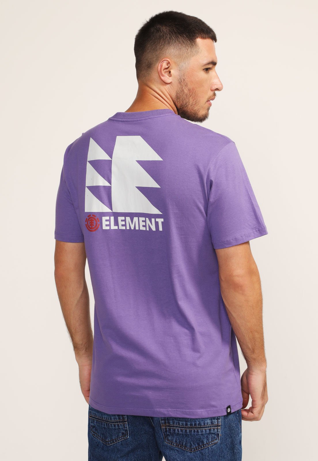 Camiseta Element Totem Roxa - Compre Agora | Dafiti Brasil