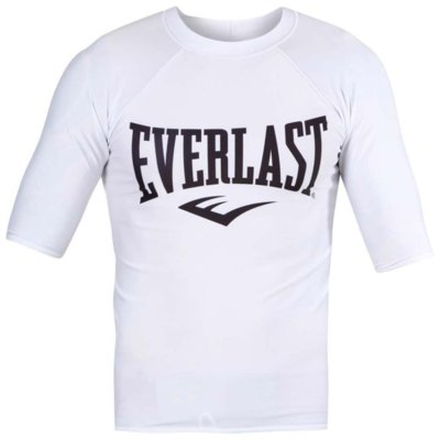 Rash Guard Everlast Manga Curta Branco - Compre Agora | Dafiti Brasil