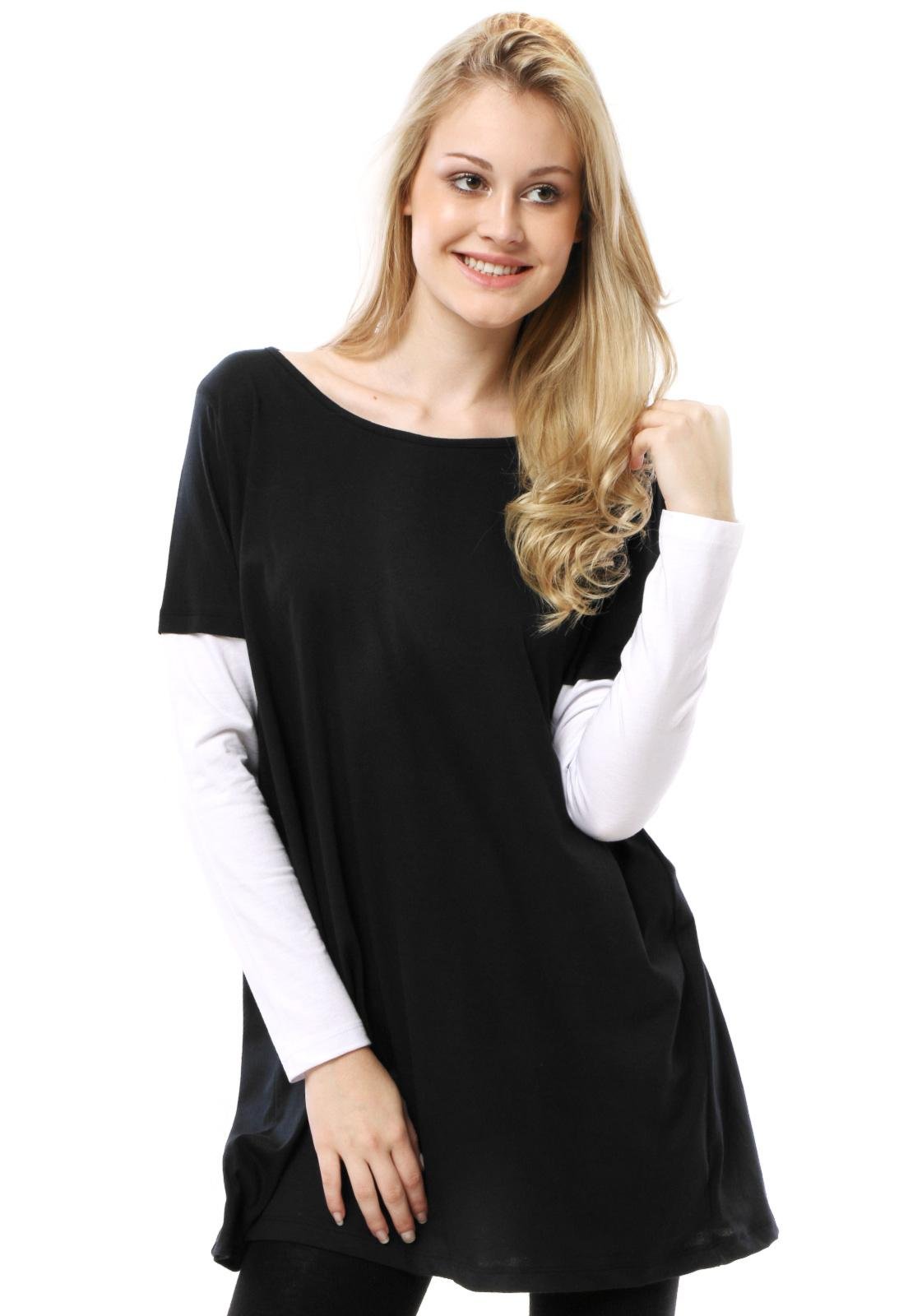 Vestido FiveBlu Sobreposição Preto - Compre Agora | Dafiti Brasil Vestido FiveBlu Sobreposição Preto - Compre Agora | Dafiti Brasil