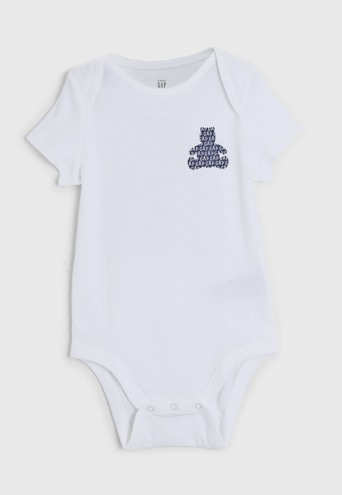 Body Bebe GAP Personagens Branco Compre Agora Dafiti Brasil