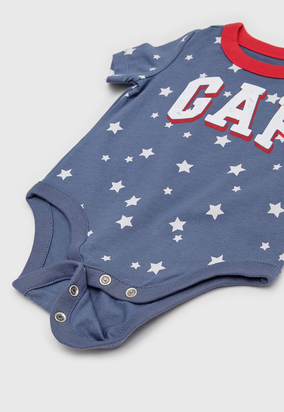 Body GAP Infantil Logo Azul - Compre Agora | Dafiti Brasil