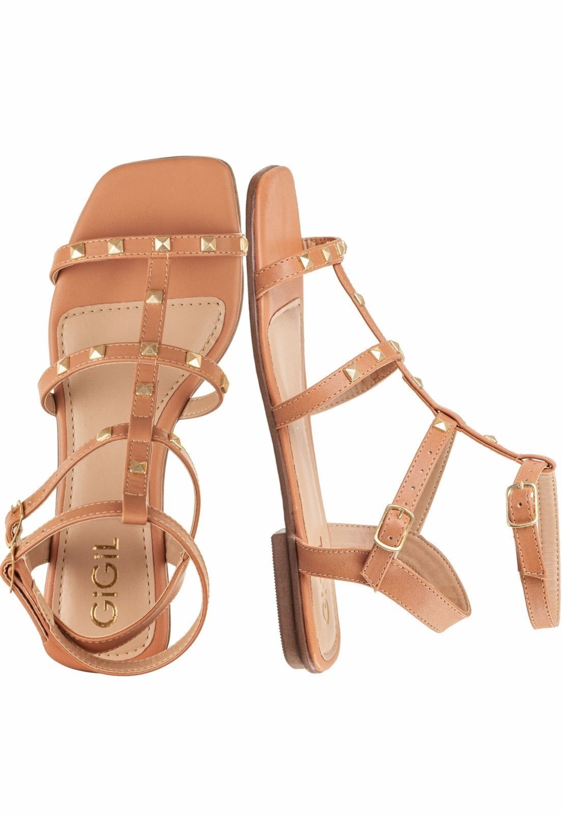 Sandália Gladiadora Gigil Rasteira Blush - Compre Agora | Dafiti Brasil Sandália Gladiadora Gigil Rasteira Blush - Compre Agora | Dafiti Brasil