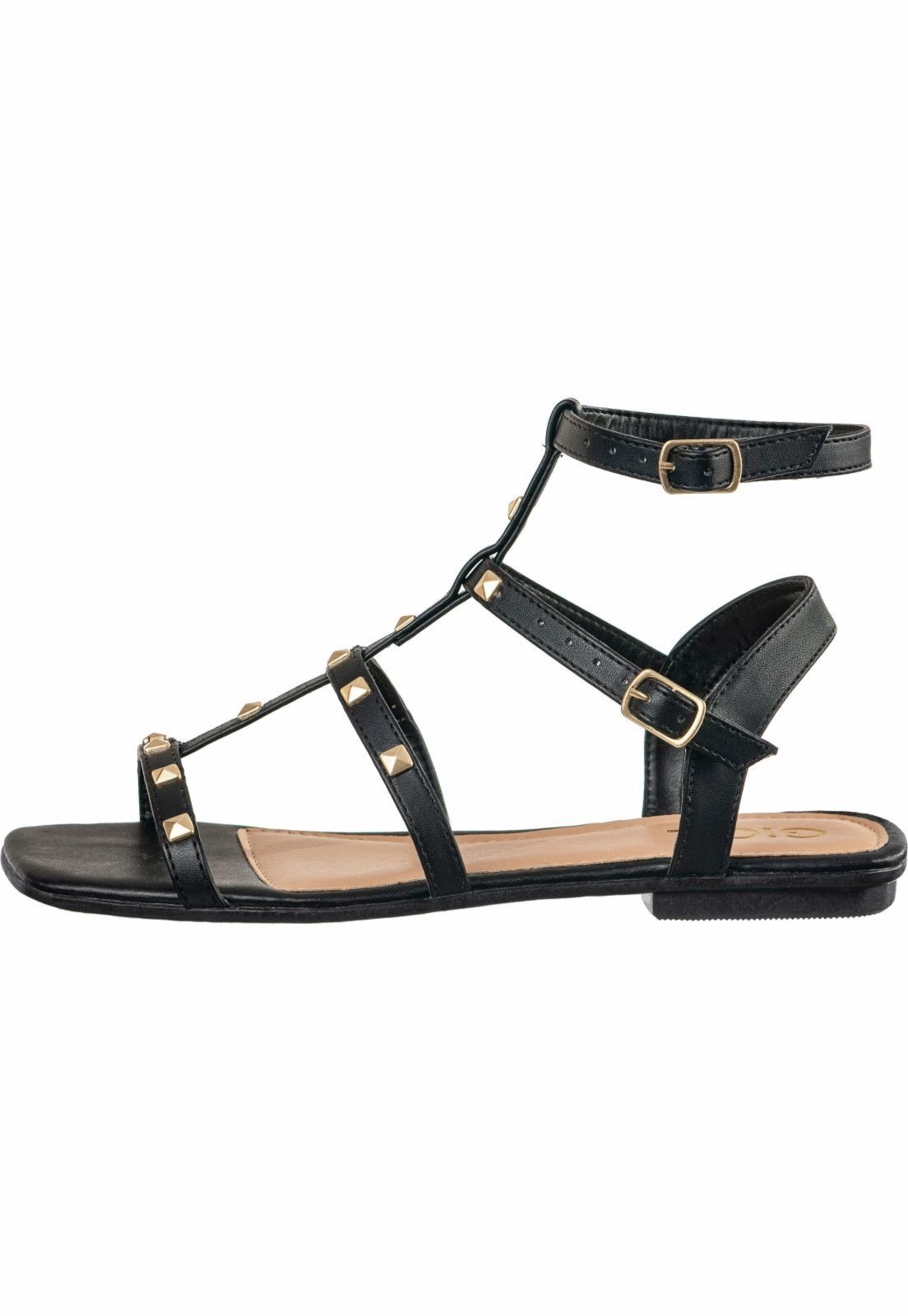 Sandália Rasteira Gigil Gladiadora Preto - Compre Agora | Dafiti Brasil Sandália Rasteira Gigil Gladiadora Preto - Compre Agora | Dafiti Brasil