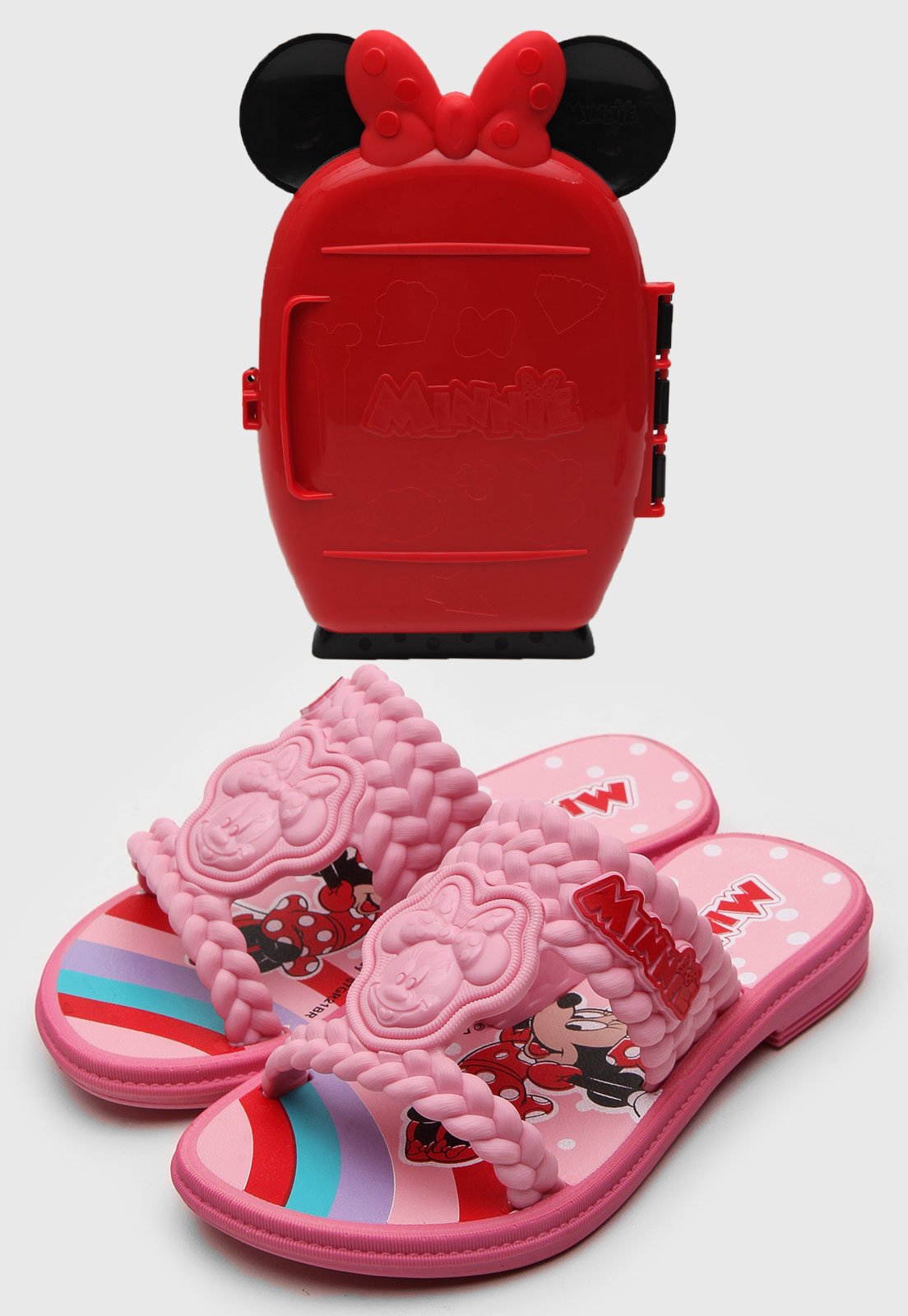Rasteira Grendene Kids Disney Minnie Rosa - Compre Agora | Dafiti Brasil