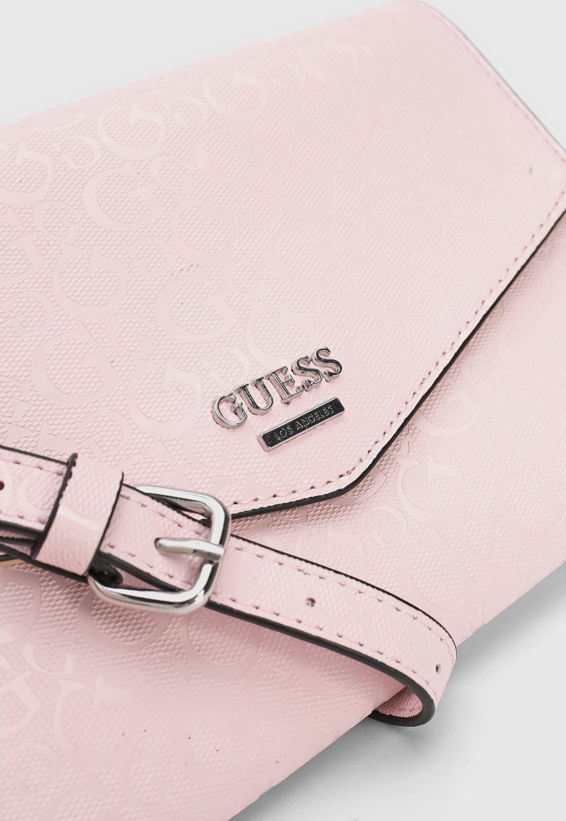 Bolsa Guess Logo Rosa - Compre Agora | Dafiti Brasil