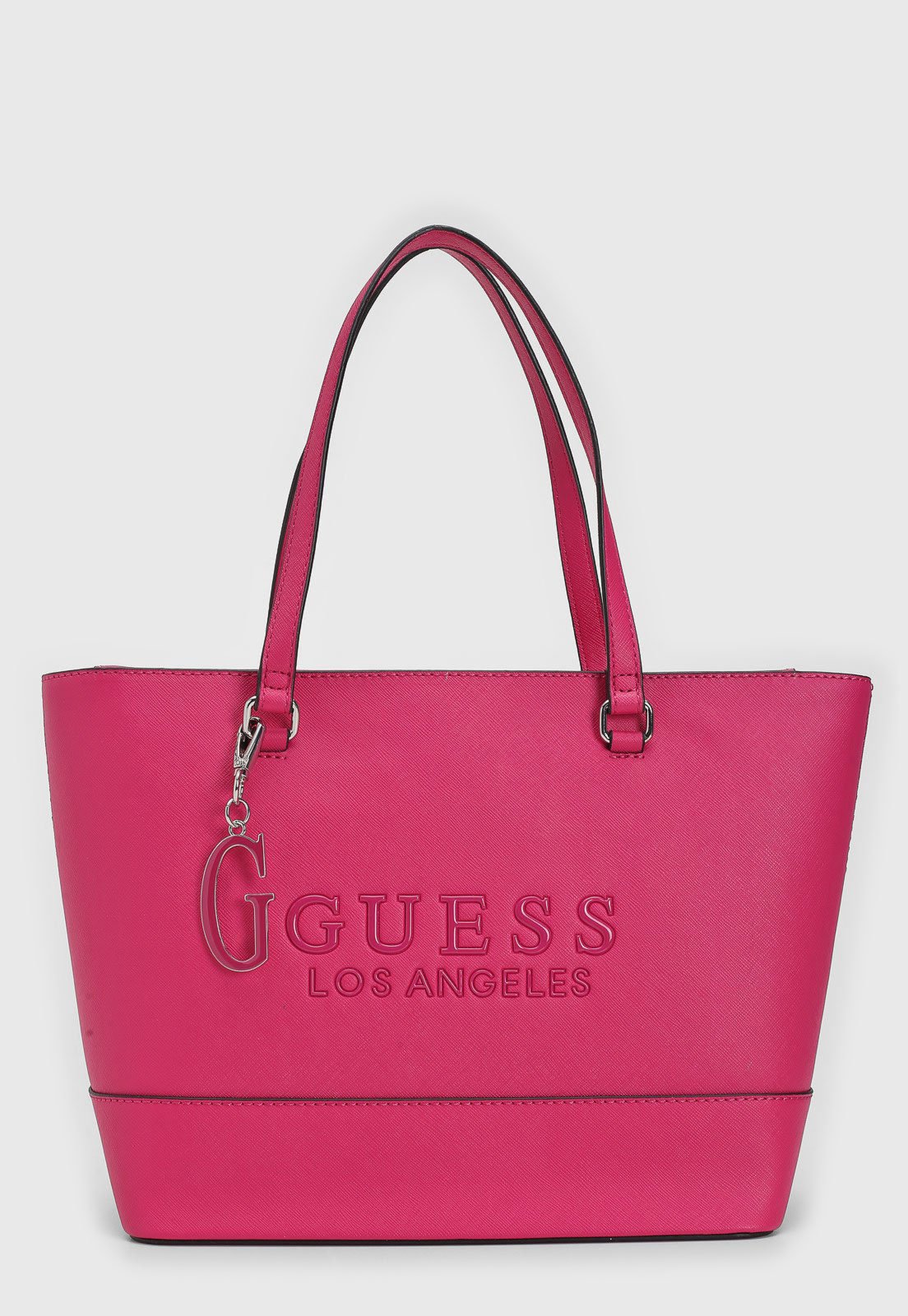 Bolsa Guess Logo Rosa - Compre Agora | Dafiti Brasil
