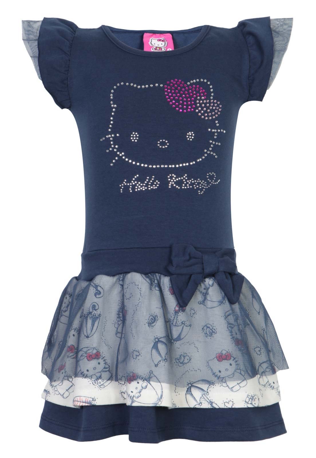 Vestido Hello Kitty Laura Azul - Compre Agora | Dafiti Brasil