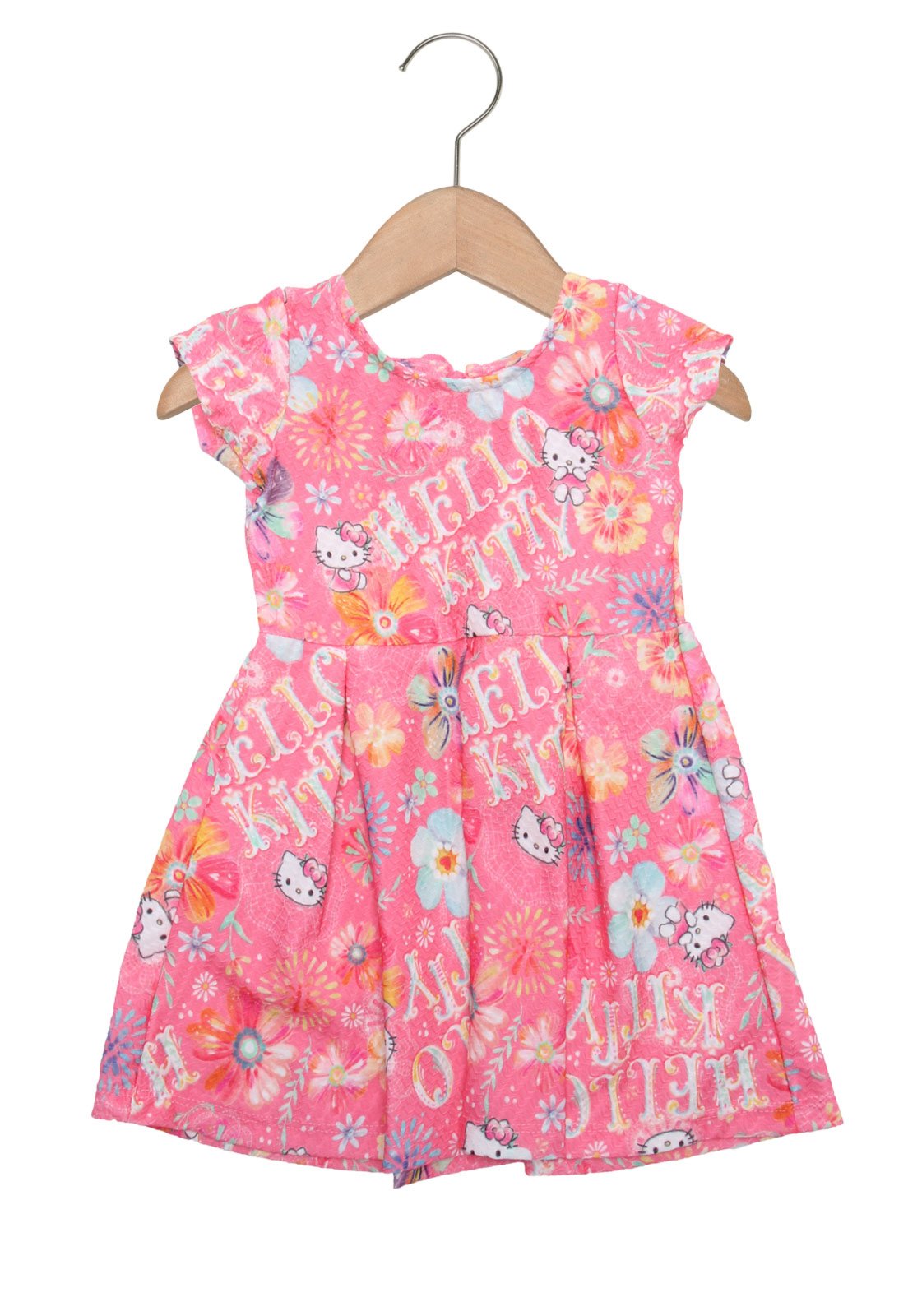 Vestido Hello Kitty Menina Rosa - Compre Agora | Dafiti Brasil