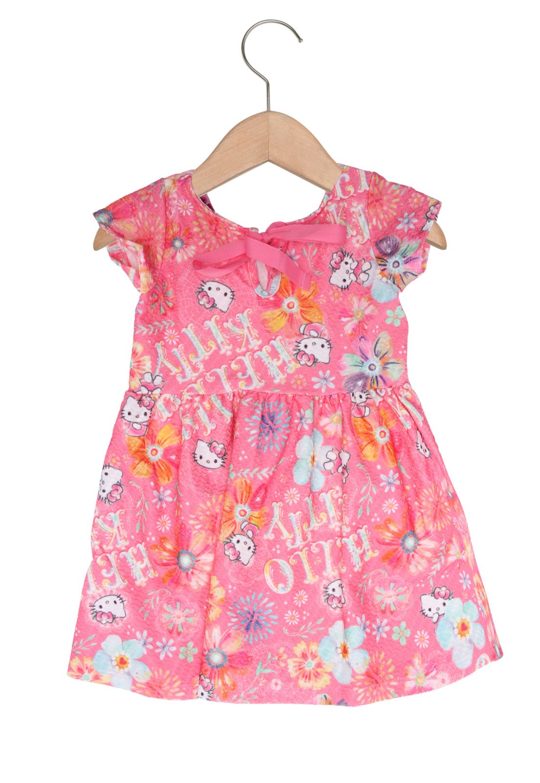 Vestido Hello Kitty Menina Rosa - Compre Agora | Dafiti Brasil