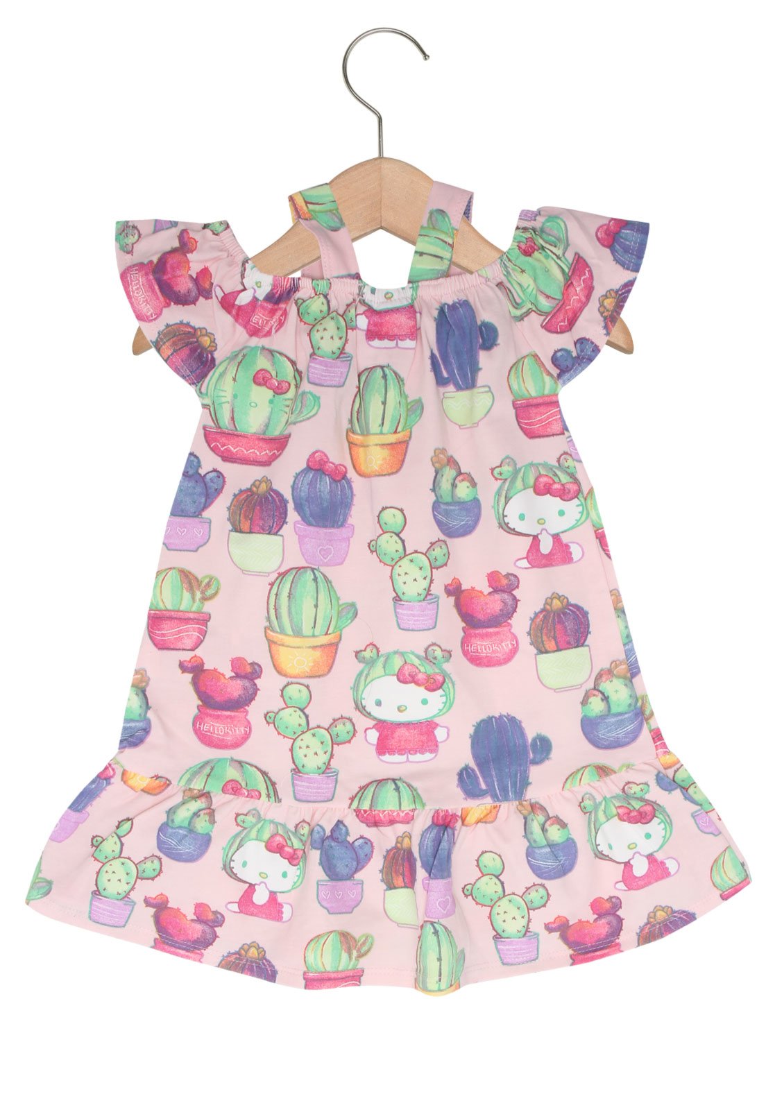 Vestido Hello Kitty Menina Rosa - Compre Agora | Dafiti Brasil