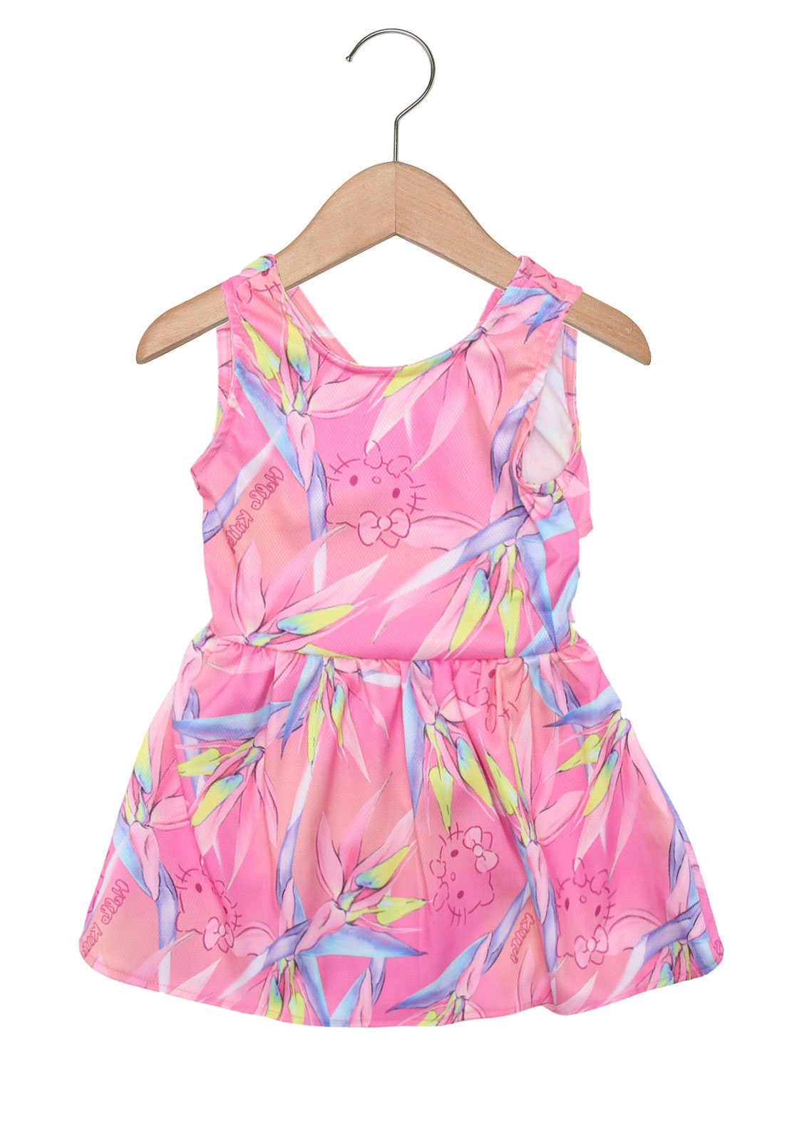 Vestido Hello Kitty Menina Rosa - Compre Agora | Dafiti Brasil