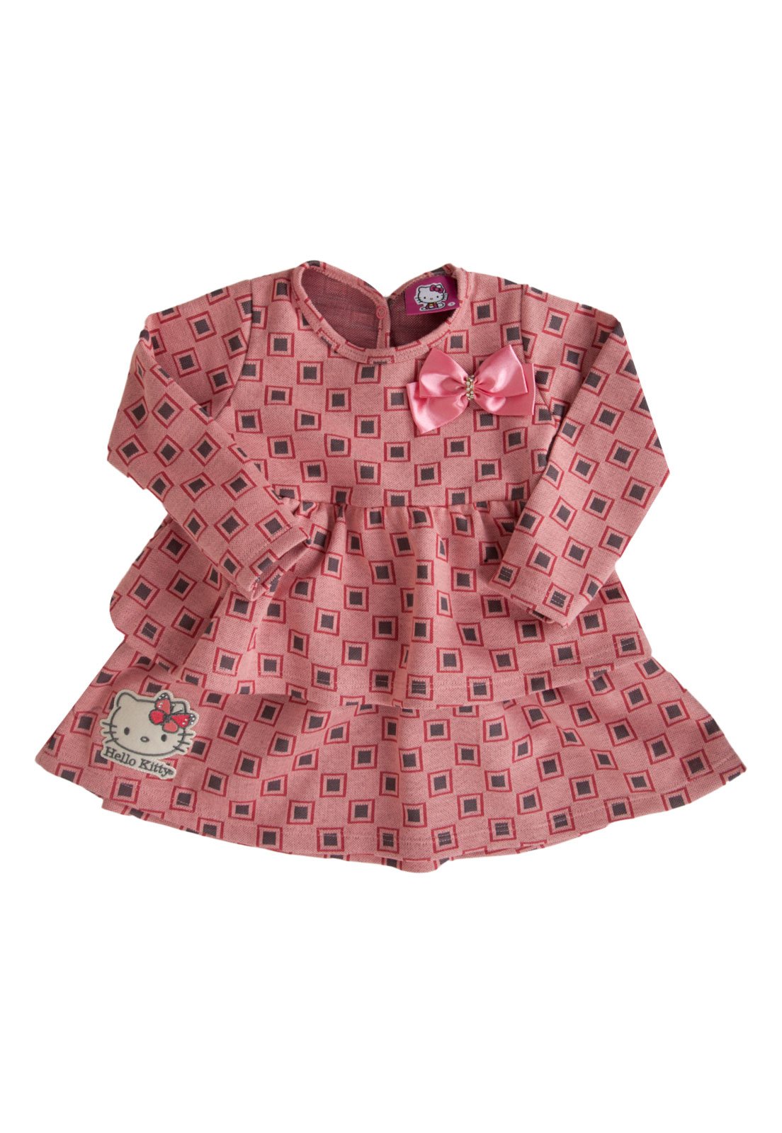 Vestido Hello Kitty Rosa - Compre Agora | Dafiti Brasil