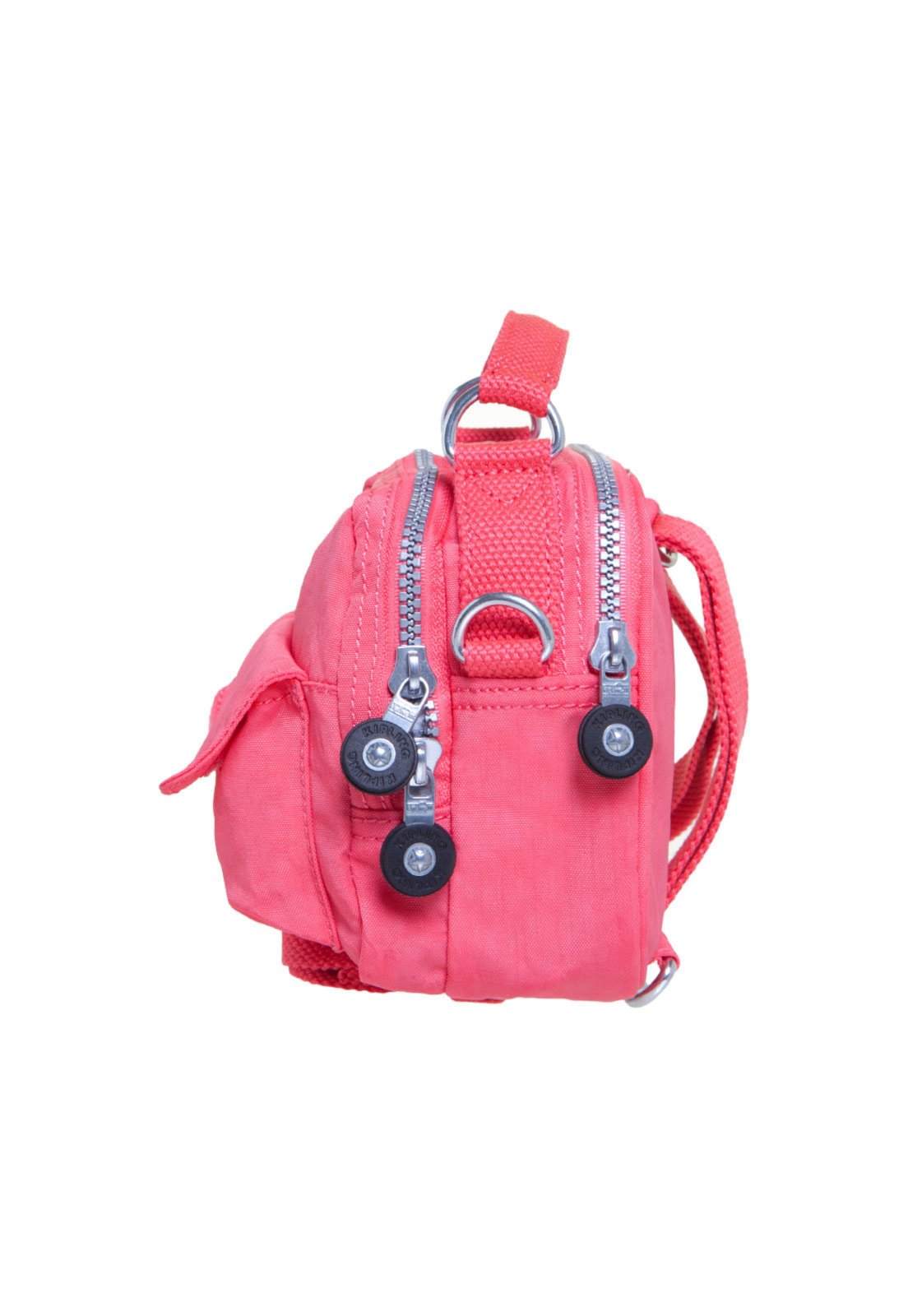 Bolsa Kipling Puck Rosa - Compre Agora | Dafiti Brasil