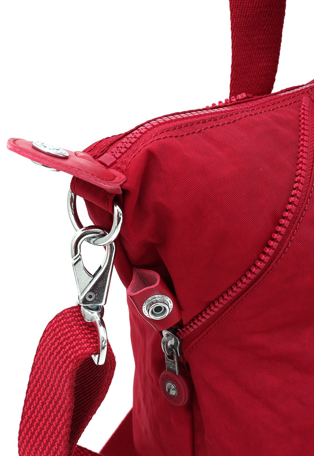 Bolsa Kipling Tote Art Metallic R Vermelha - Compre Agora | Dafiti Brasil