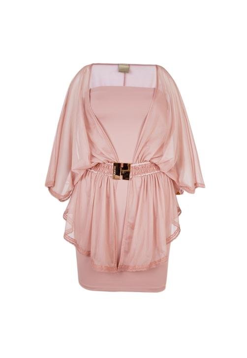Vestido Sobreposição Rosa - Compre Agora | Dafiti Brasil Vestido Sobreposição Rosa - Compre Agora | Dafiti Brasil