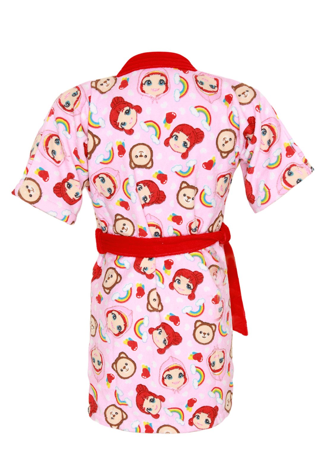 Roupão Lepper Rainbow Ruby Rosa - Compre Agora | Dafiti Brasil