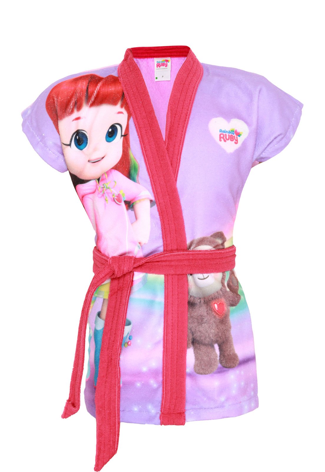 Roupão Lepper Rainbow Ruby Rosa - Compre Agora | Dafiti Brasil