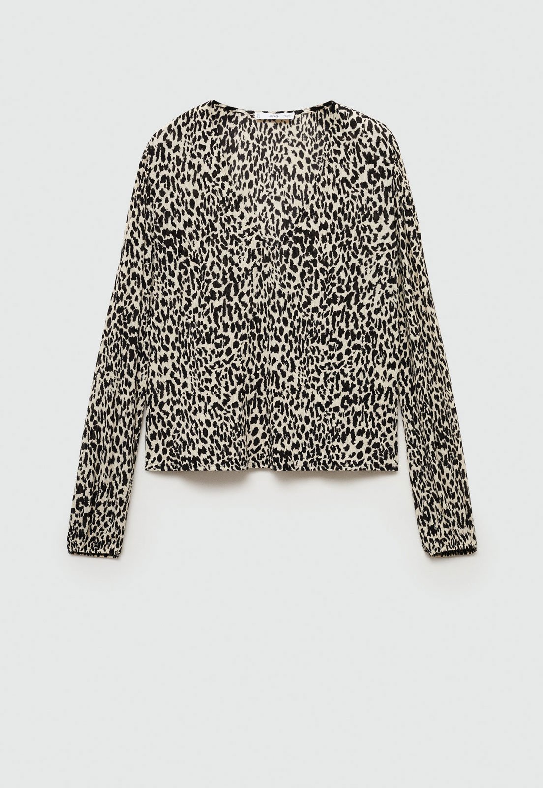 Bata Mango Reta Animal Print Lin Off-White - Compre Agora | Dafiti Brasil