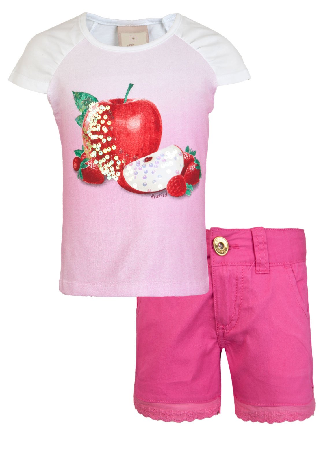 Conjunto Marisol Cute Rosa - Compre Agora | Dafiti Brasil