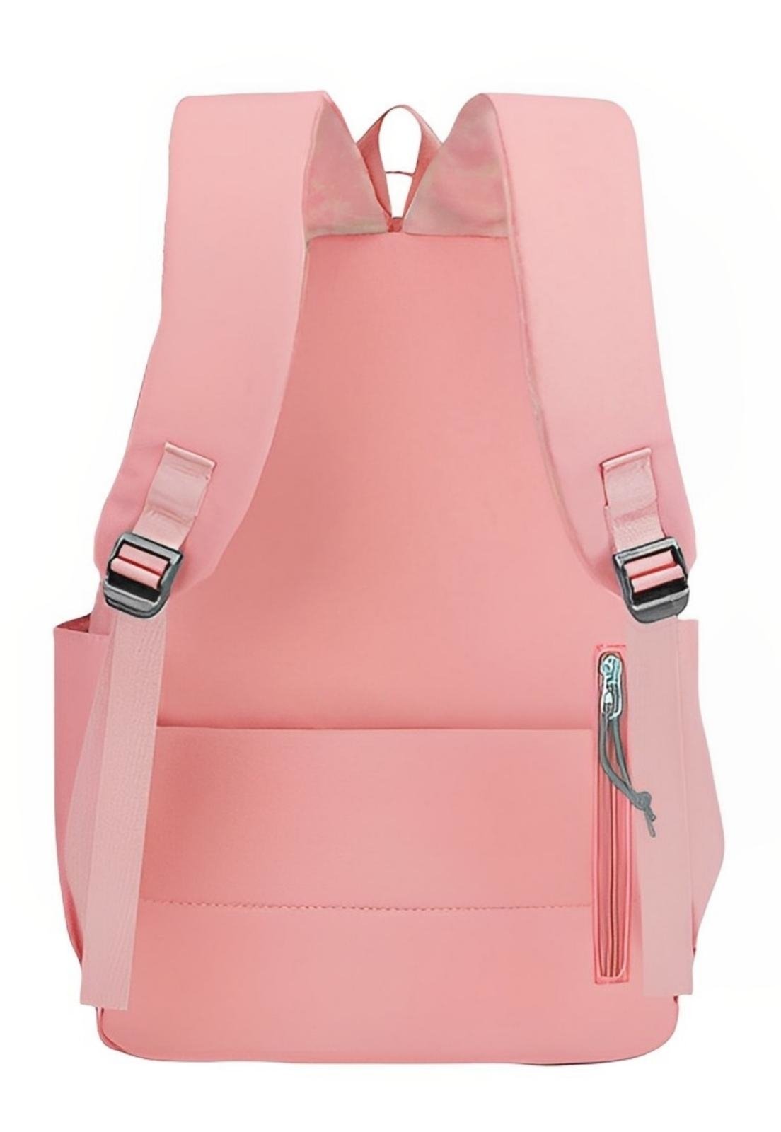 Mochila Escolar Feminina Brilho Bolso Garrafa Juvenil Rosa Compre Agora Dafiti Brasil