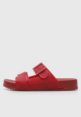 Rasteira Slide Melissa Connection Vermelha - Compre Agora | Dafiti Brasil