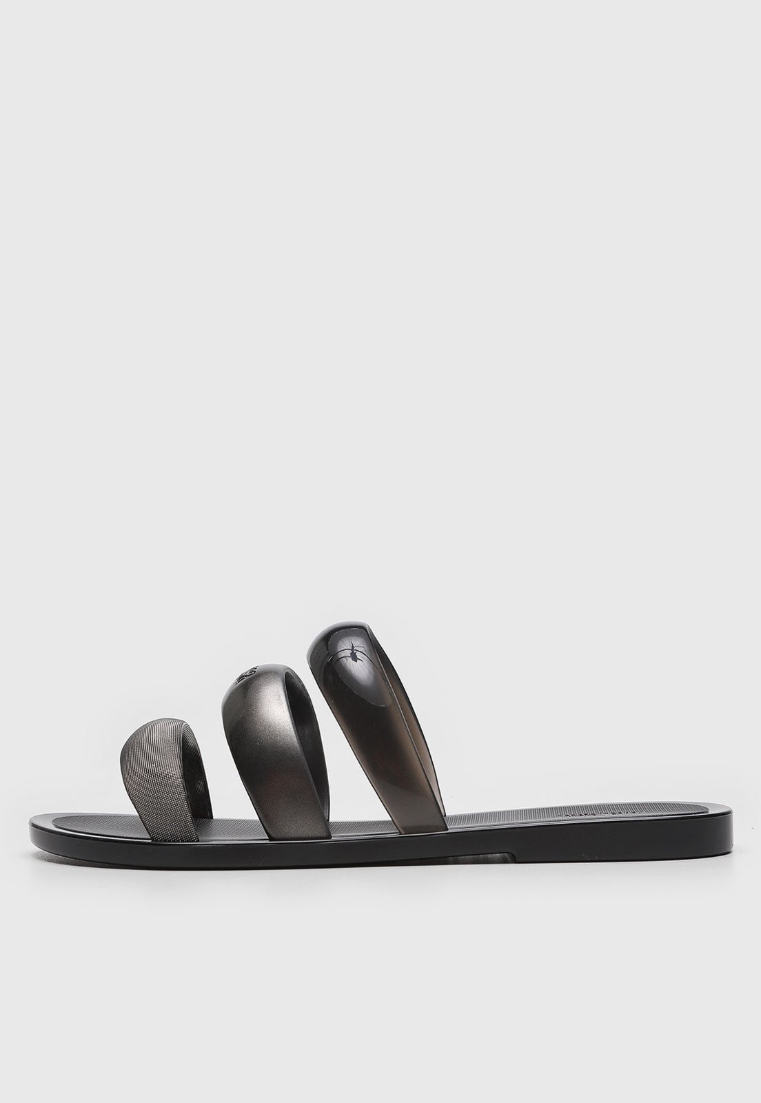 Rasteira Slide Melissa Eclipse Preta - Compre Agora | Dafiti Brasil