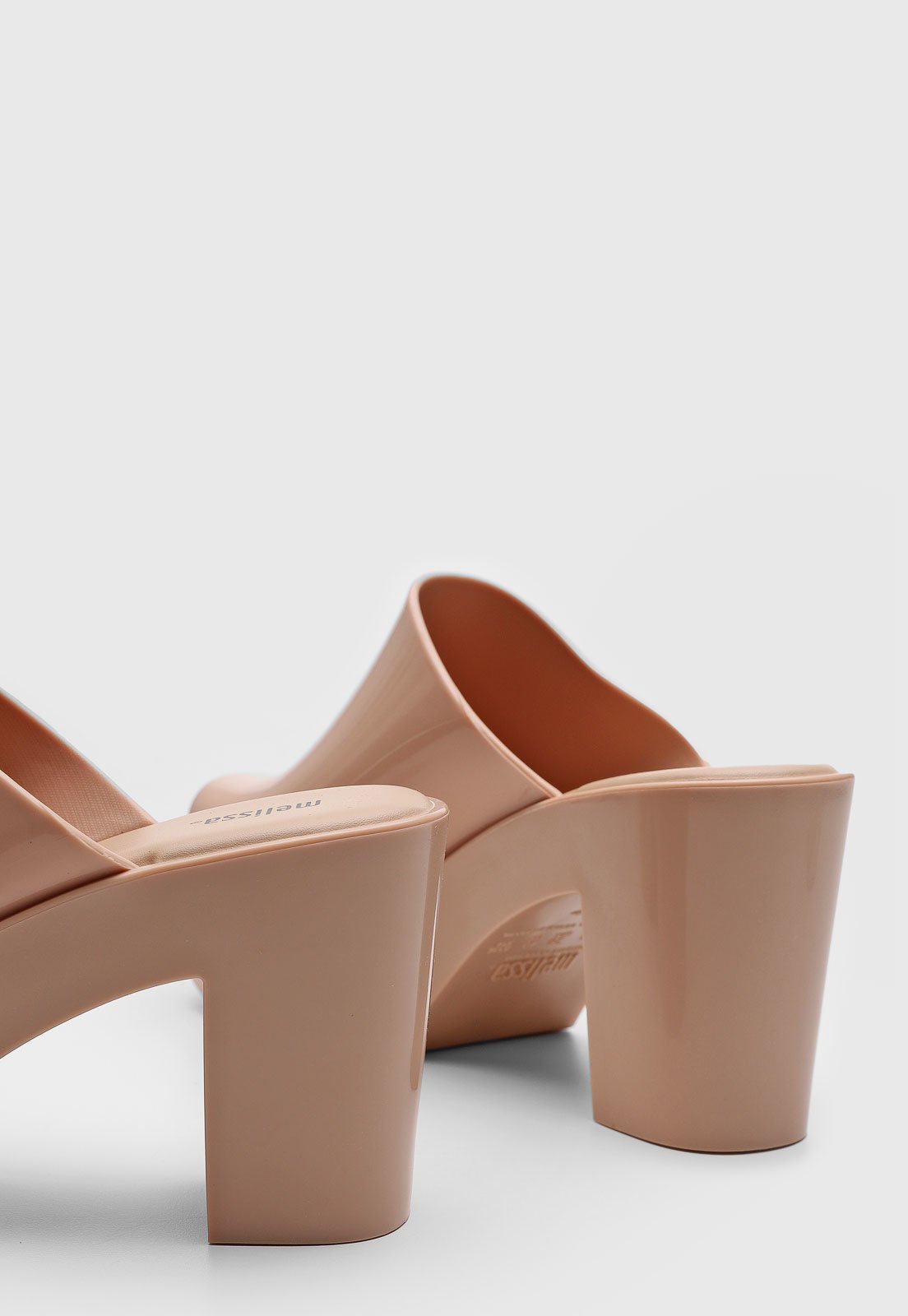 Tamanco Melissa Mule Nude Compre Agora Dafiti Brasil