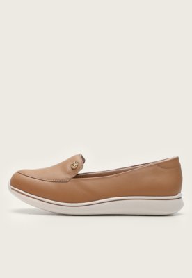 Slipper Modare Logo Caramelo - Compre Agora | Dafiti Brasil