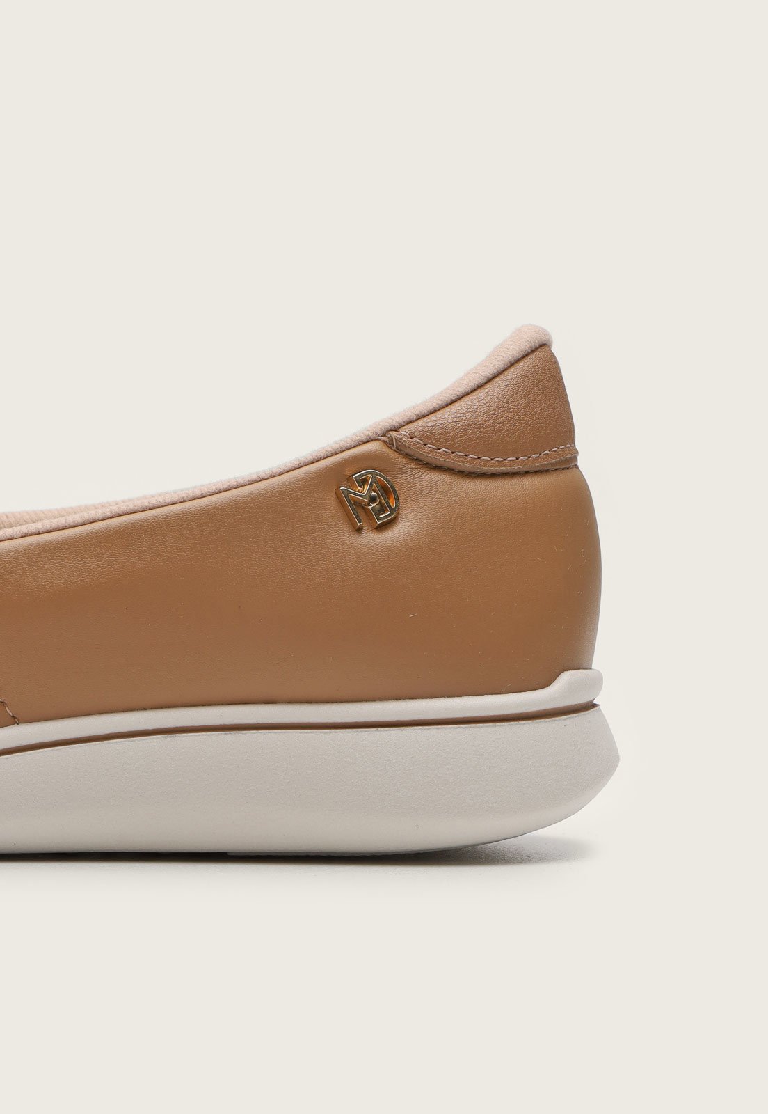 Slipper Modare Logo Caramelo - Compre Agora | Dafiti Brasil