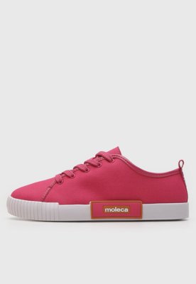 Tênis Moleca Logo Rosa - Compre Agora | Dafiti Brasil