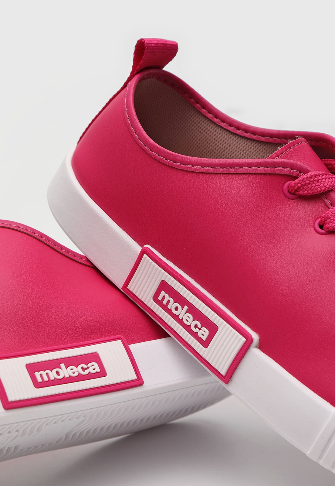 Tênis Moleca Logo Rosa - Compre Agora | Dafiti Brasil