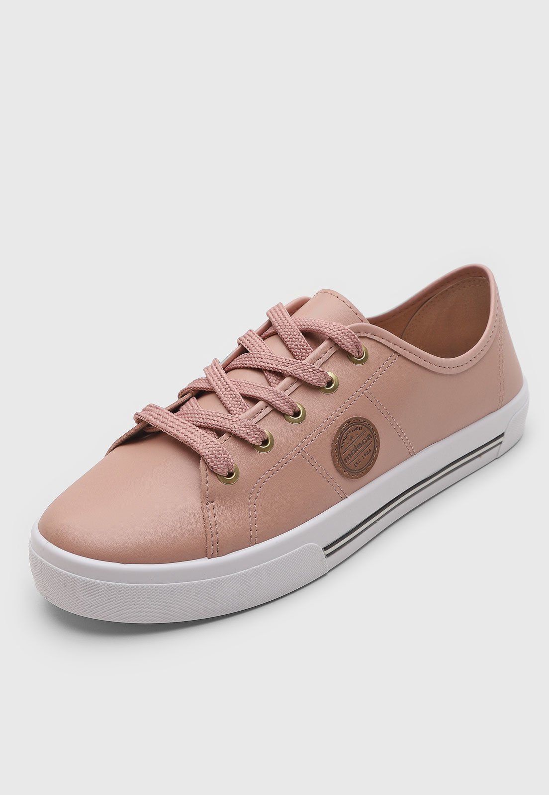 Tênis Moleca Logo Rosa - Compre Agora | Dafiti Brasil