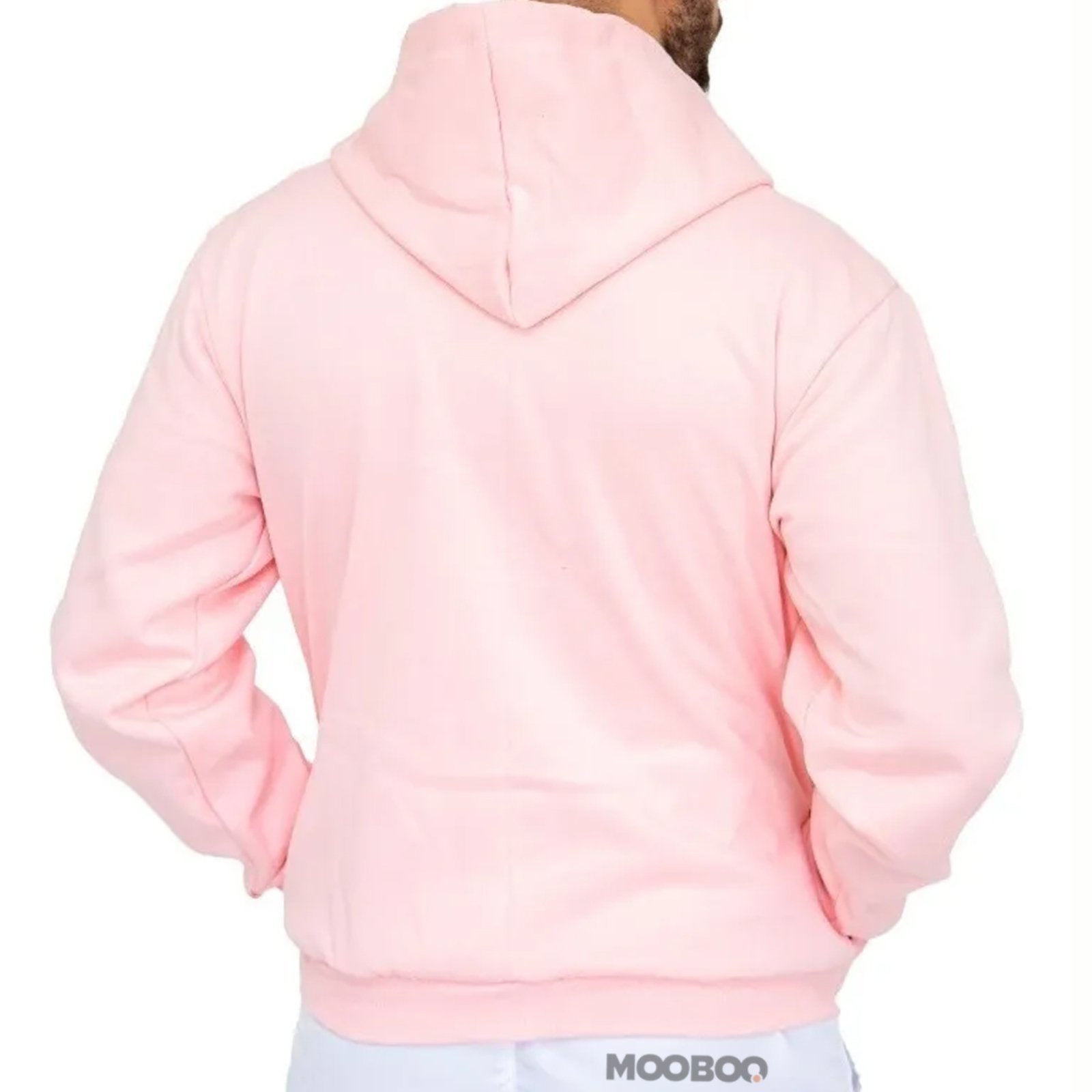 Moletom Algodão Moleton Canguru Feminino Casaco Aberto Liso Masculino