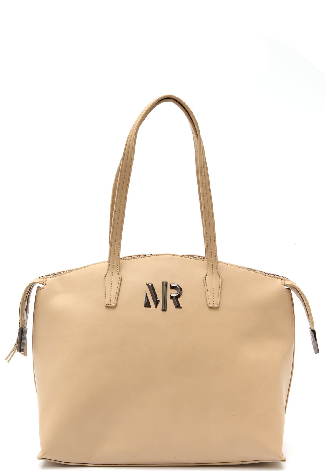 Bolsa Morena Rosa Logo Bege - Compre Agora | Dafiti Brasil