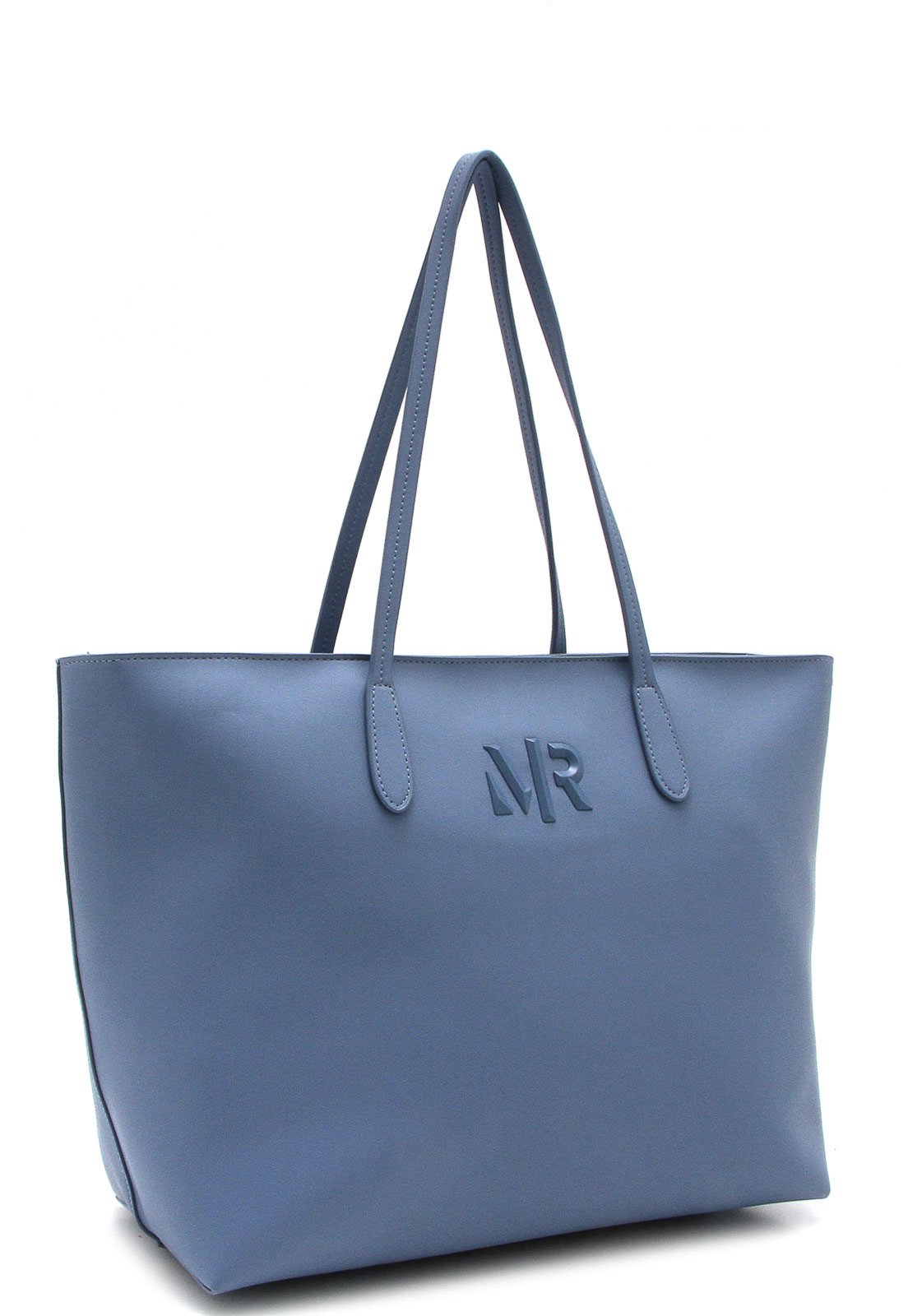 Bolsa Sacola Morena Rosa Logo Azul - Compre Agora | Dafiti Brasil
