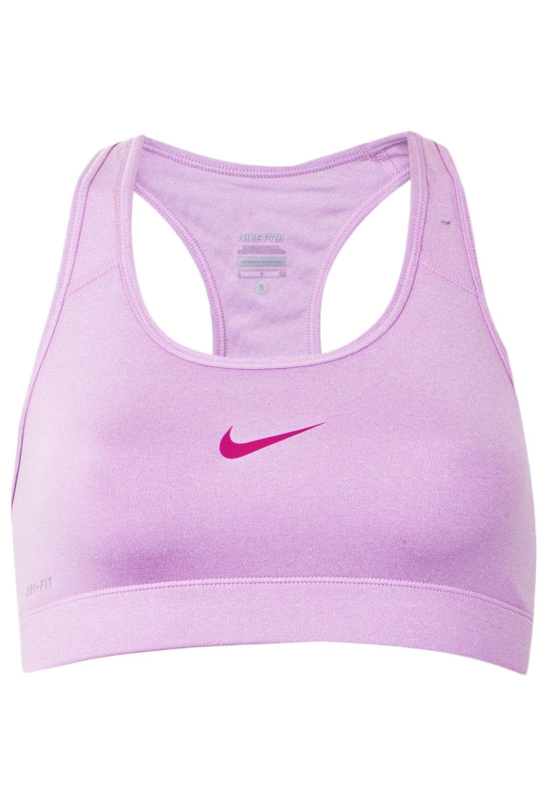 Top Nike New Pro Bra Rosa - Compre Agora | Dafiti Brasil