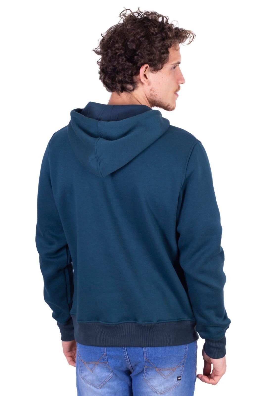 Moletom Oneill Fechado Com Capuz Azul - Compre Agora | Dafiti Brasil