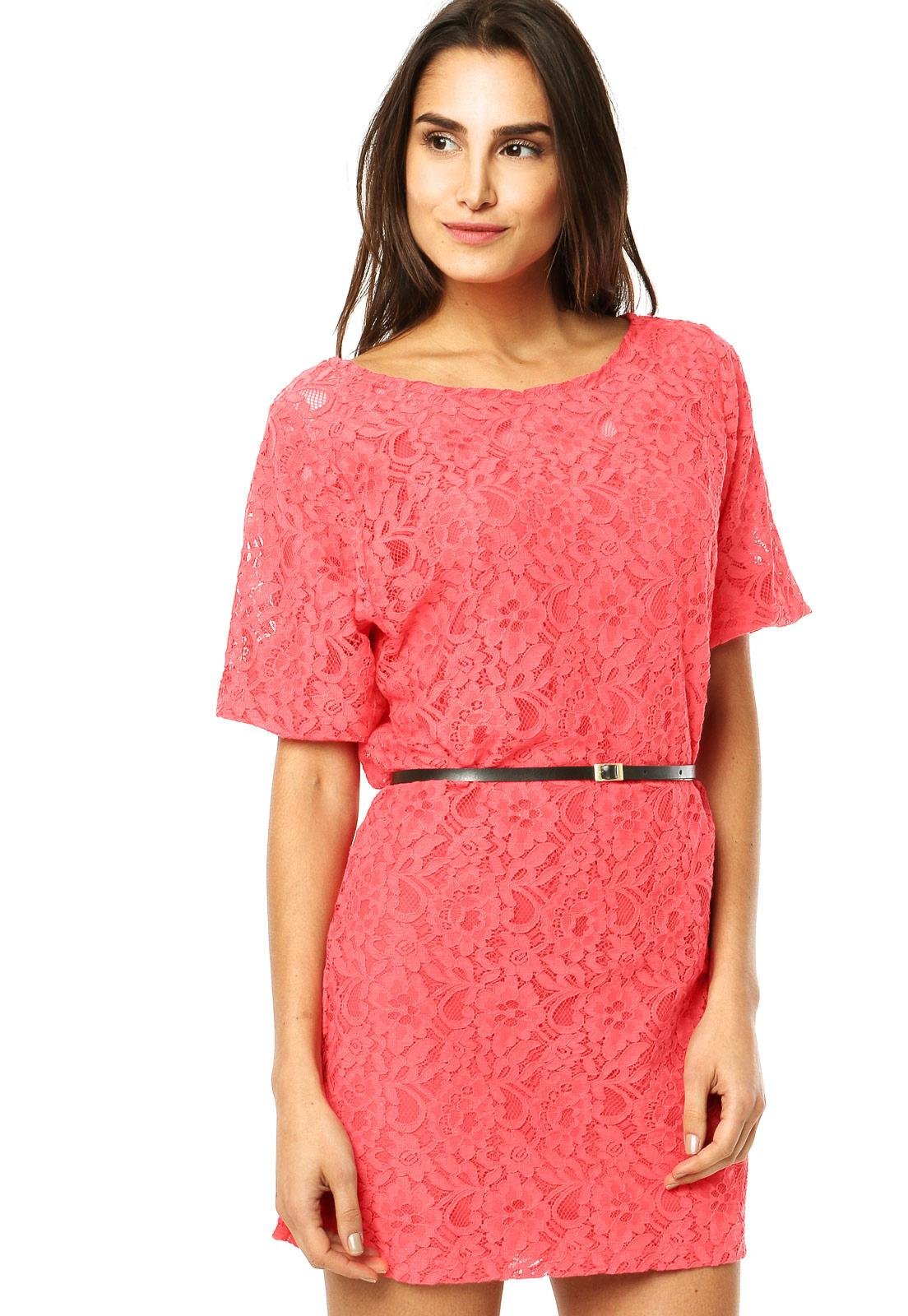 Vestido Pink Connection Essence Rosa - Compre Agora | Dafiti Brasil