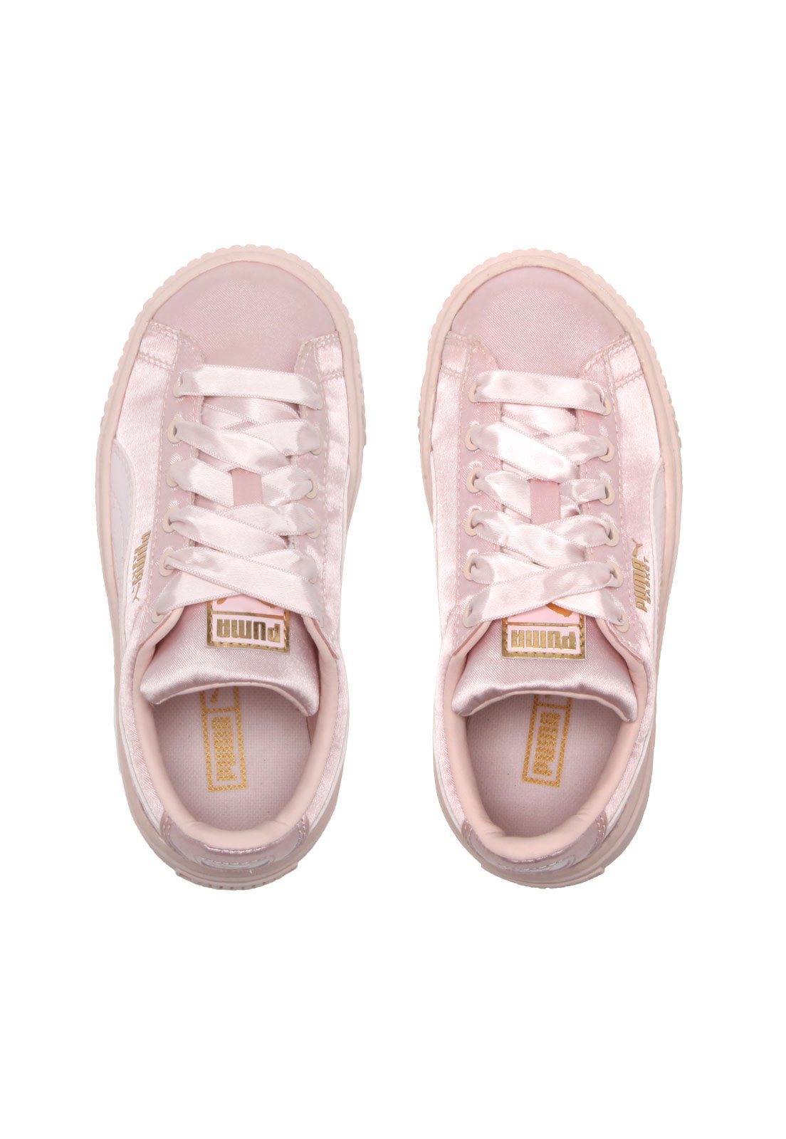 Tênis Puma Basket Platform Tween Ps Rosa - Compre Agora | Dafiti Brasil