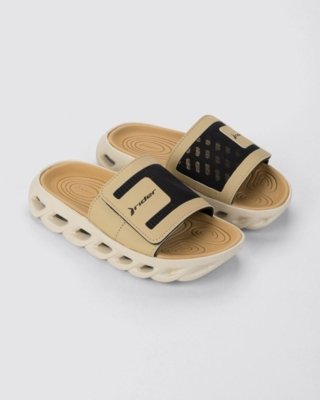 Chinelo Slide R Power Rider Bege - Compre Agora | Dafiti Brasil