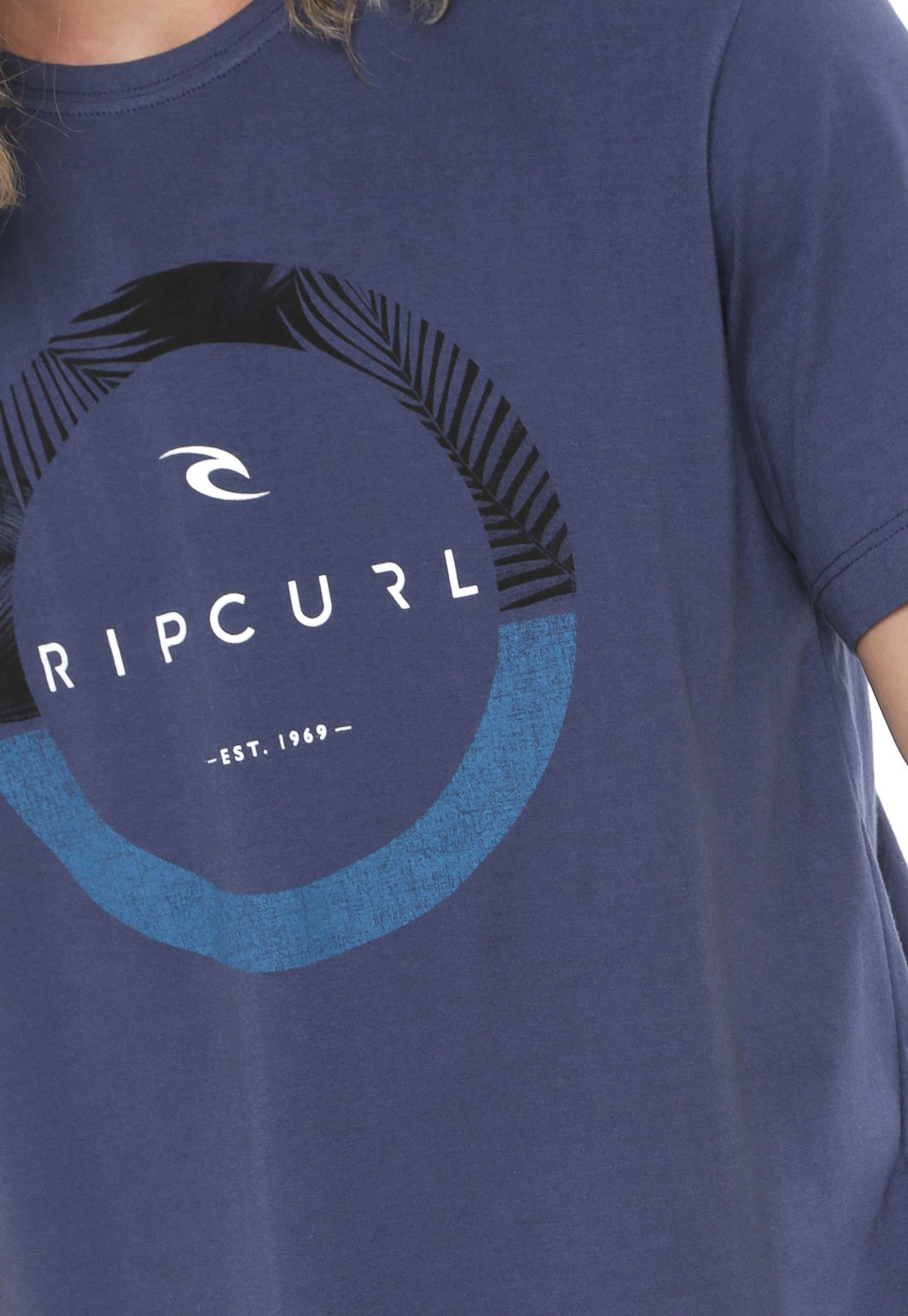 Camiseta Rip Curl Split Front Azul-marinho - Compre Agora | Dafiti Brasil