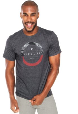 Camiseta Rip Curl Split Front Preta - Compre Agora | Dafiti Brasil